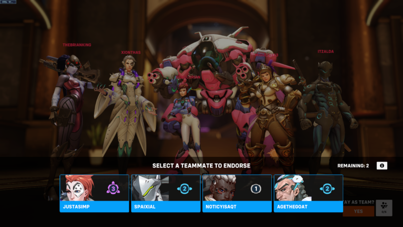 What do endorsements do in Overwatch 2? | Overwatch Endorsements ...