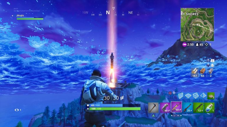 The rocket in Fortnite: Battle Royale has officially been launched ...