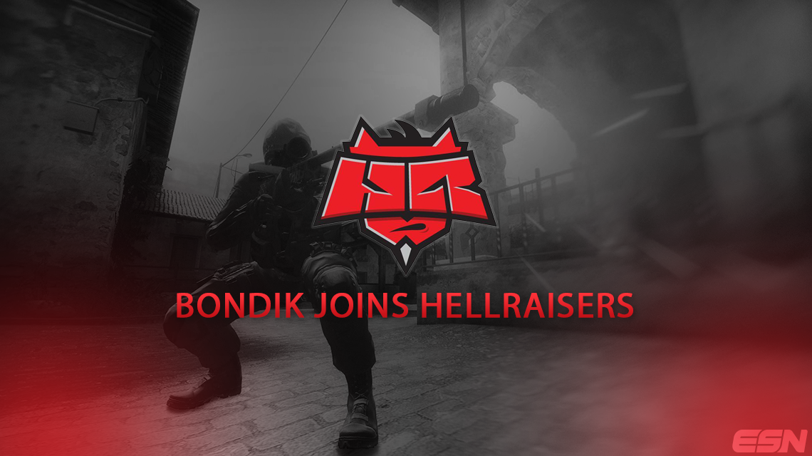 Bondik Joins HellRaisers - Dot Esports