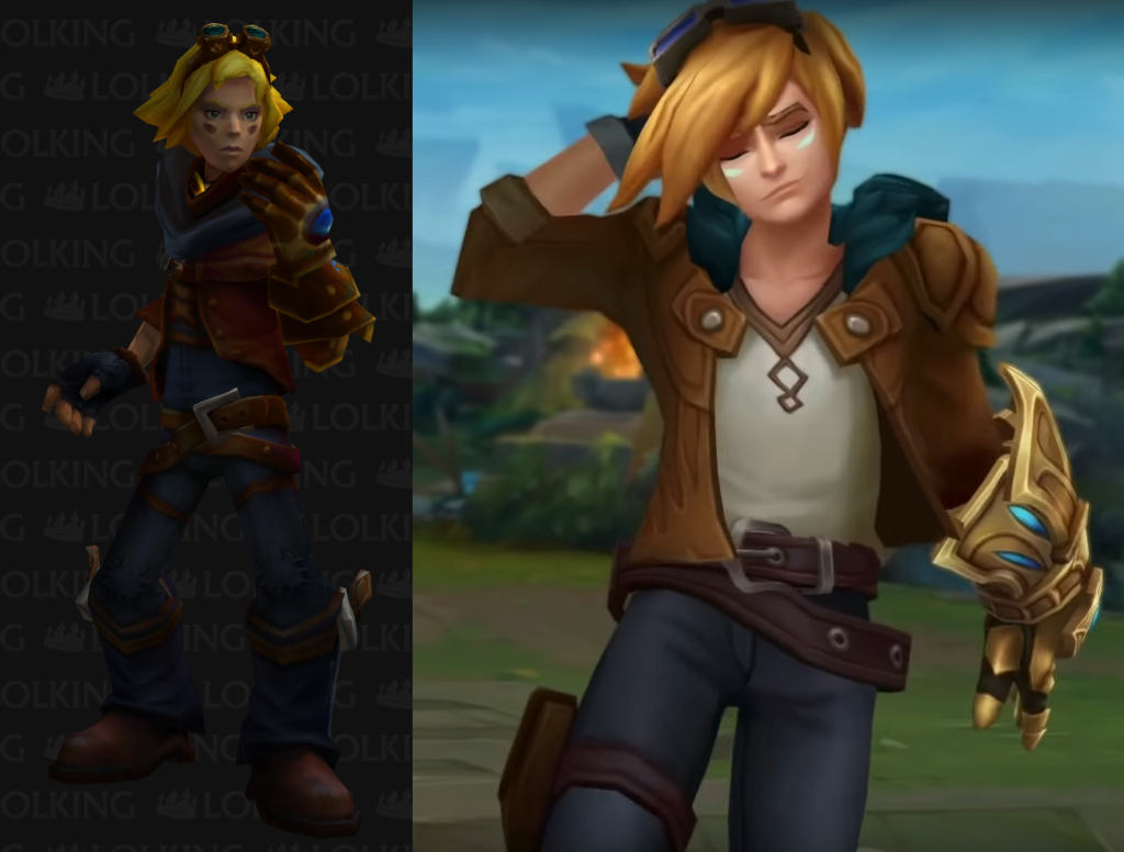 Side-by-side comparisons of Ezreal's new skins remind us how much he ...