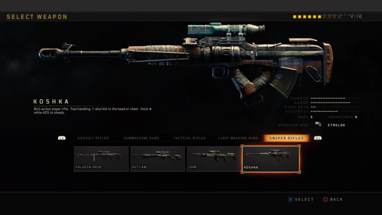 Call of Duty: Black Ops 4 Complete Weapon List - Dot Esports