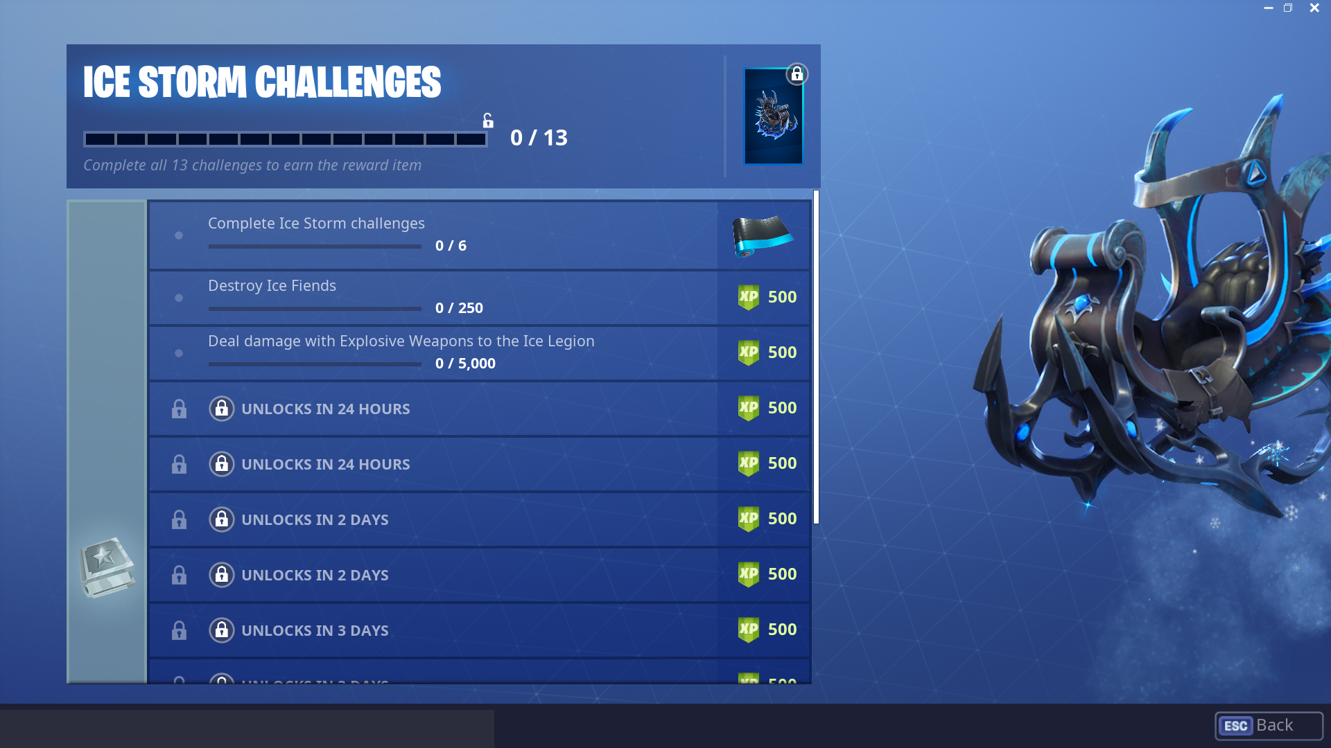 Ice Storm challenges are now available in Fortnite - Dot Esports