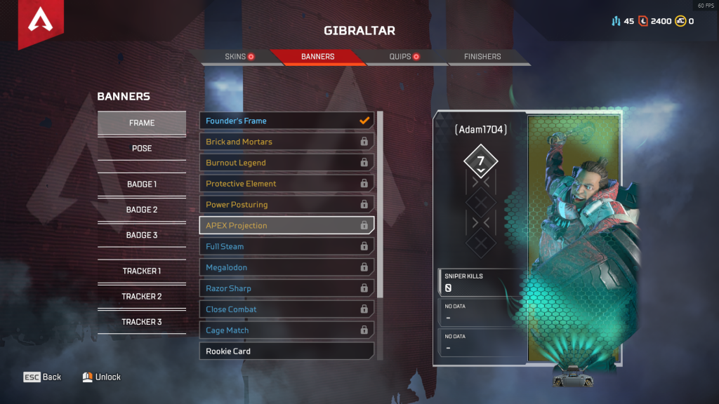 Every Apex Legends Legendary Banner So Far | Dot Esports