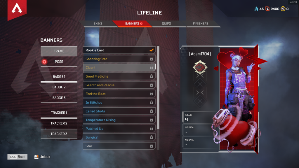 Every Apex Legends Legendary Banner So Far | Dot Esports