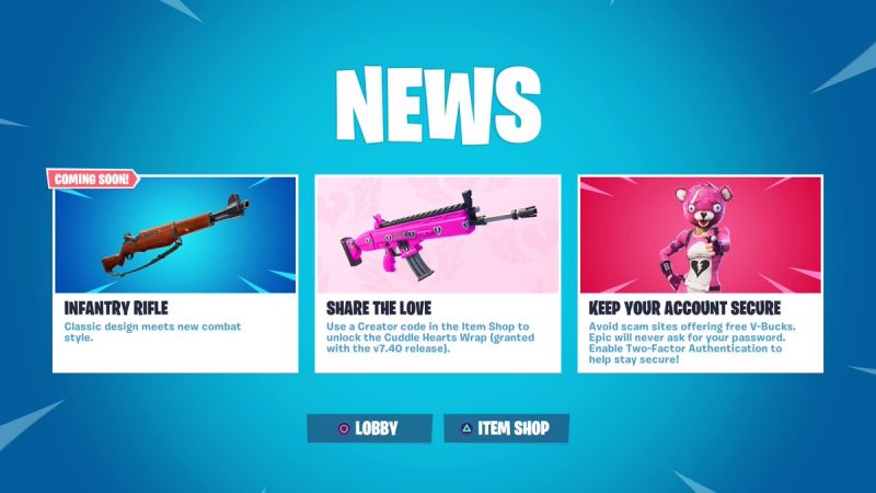 Infantry Rifle coming soon to Fortnite: Battle Royale - Dot Esports