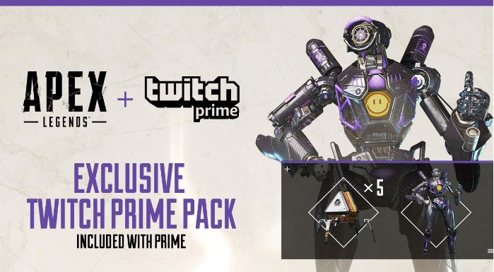 Free Apex Legends Loot Available with Twitch Prime - Dot Esports