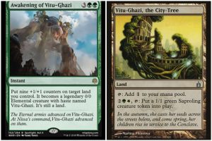 Lands come to life with MTG spoiler Awakening of Vitu-Ghazi - Dot Esports