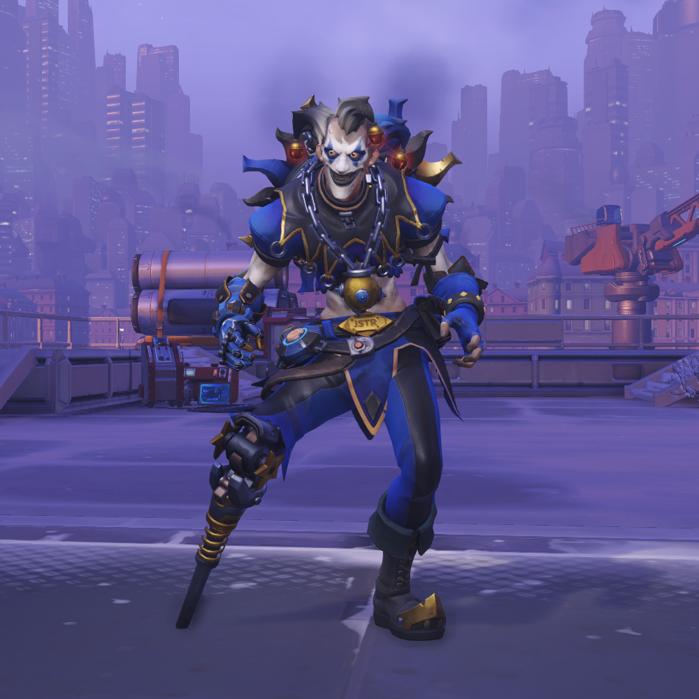 Clown Junkrat revealed as second Overwatch Storm Rising skin - Dot Esports