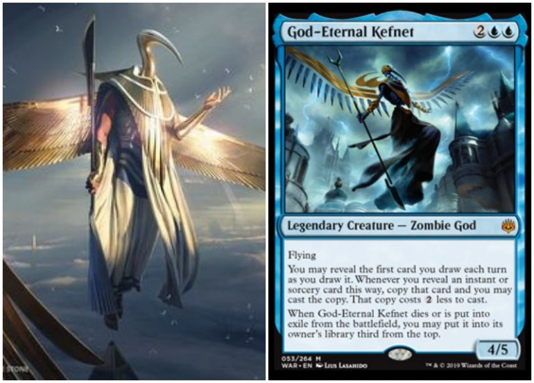 Insane copy ability revealed with God-Eternal Kefnet War of the Spark ...