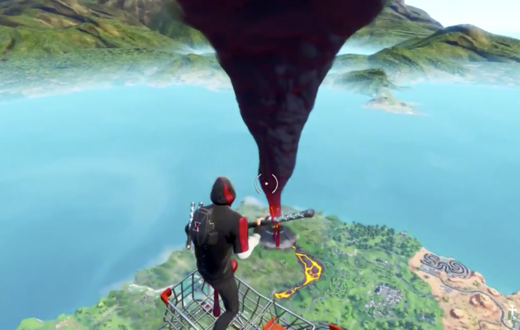 Final stage of the Fortnite volcano eruption leaked - Dot Esports