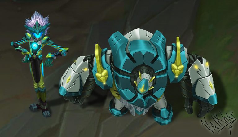 Artist creates awesome Super Galaxy Ivern skin concept - Dot Esports