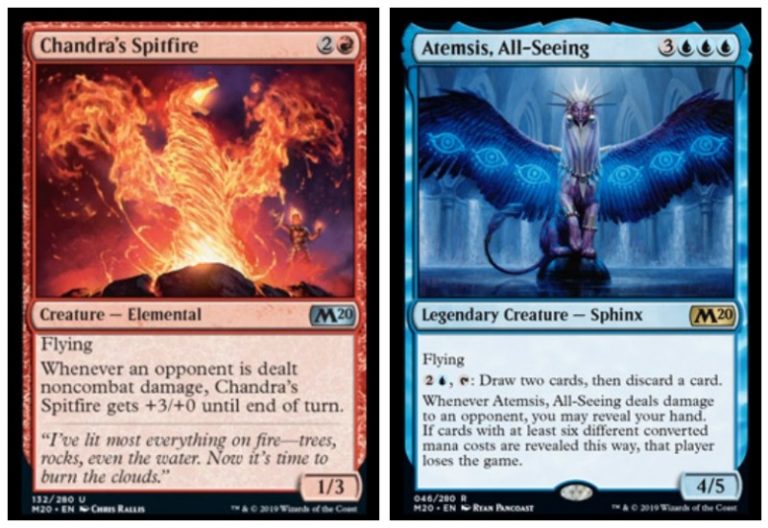 MTG flyers power up in Core Set 2020 spoilers - Dot Esports