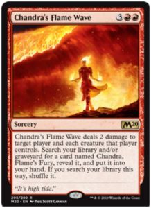MTG reveals board wipe burn with M20 Chandra’s Flame Wave - Dot Esports