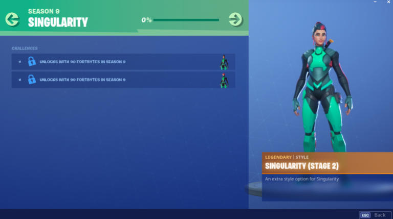 Fortnite's Singularity skin is now unlockable - Dot Esports