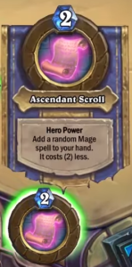 New Mage Quest card Raid The Sky Temple revealed for Hearthstone's ...