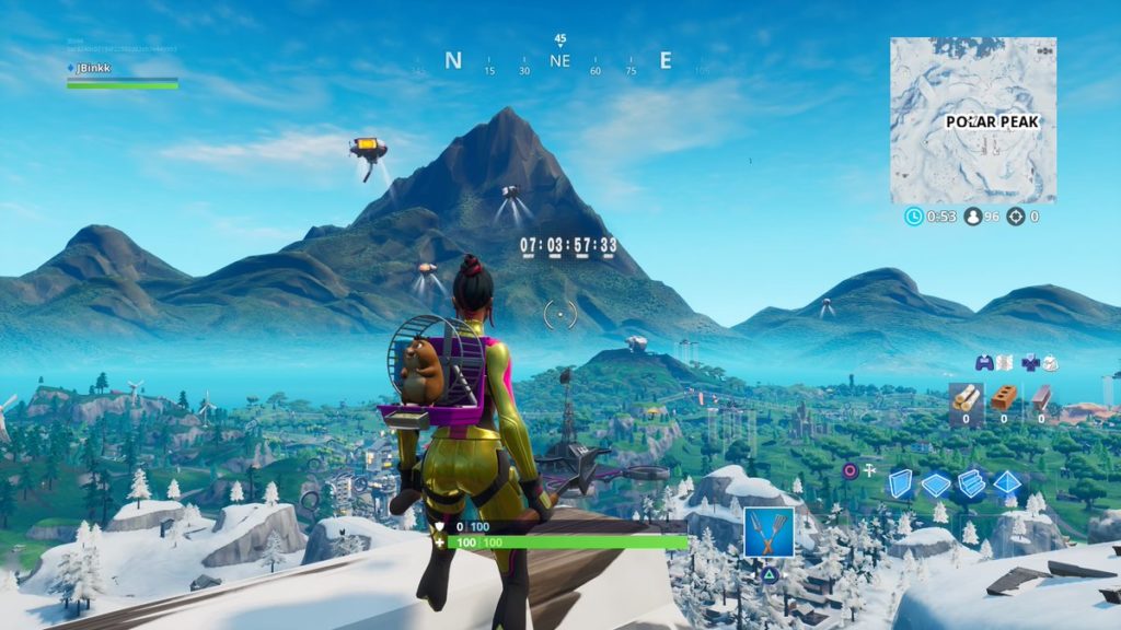 A 7-day countdown has appeared in the sky in Fortnite: Battle Royale ...