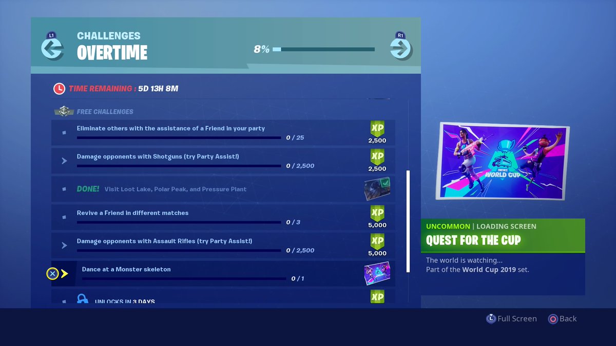 Here are all of the Overtime challenges for Fortnite season 9 - Dot Esports