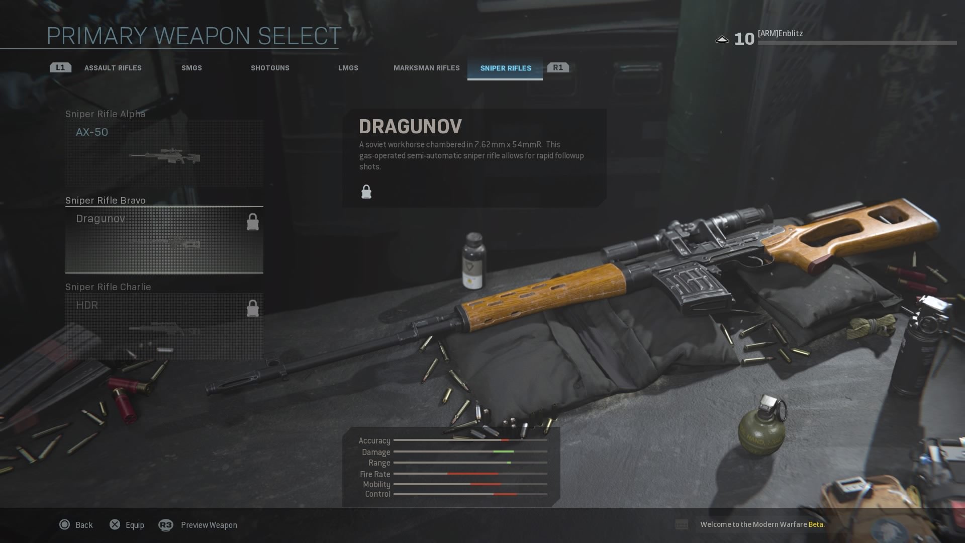 All weapons in Call of Duty: Modern Warfare Beta | Dot Esports