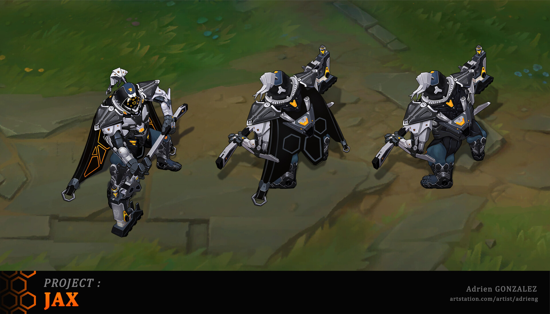 Artist creates incredible PROJECT Jax skin concept - Dot Esports