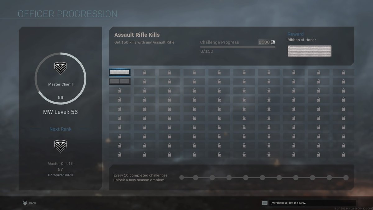 Call of Duty: Modern Warfare Prestige Guide: Officer Rank Progression ...