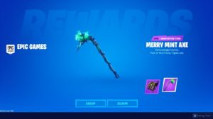 Here's how to get Fortnite's Merry Mint pickaxe - Dot Esports