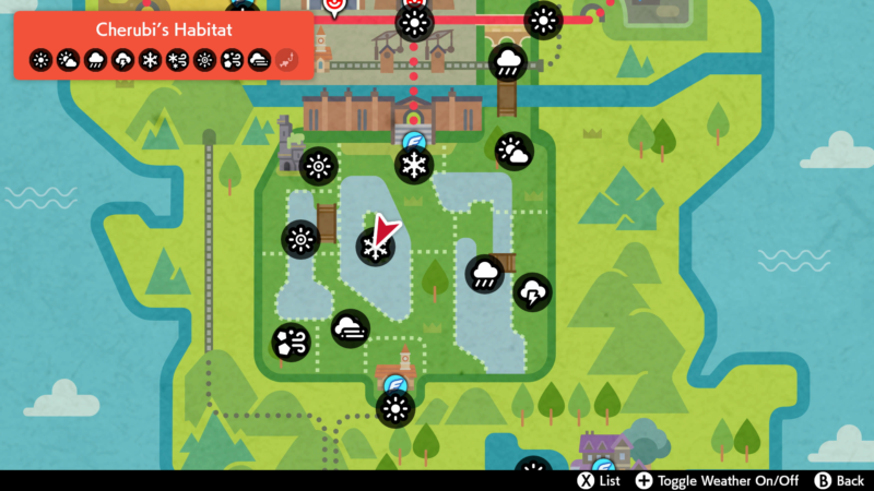 Wild Area weather symbols in Pokémon Sword and Shield explained - Dot ...