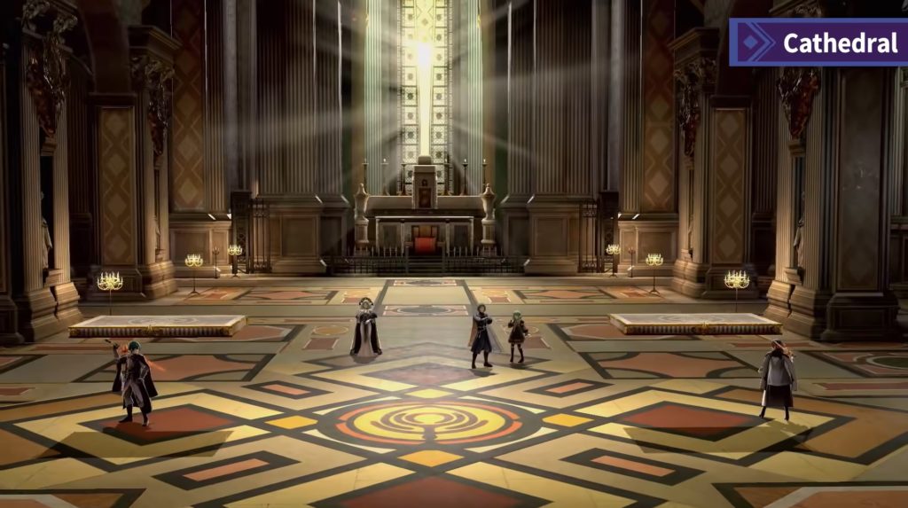 All cameos on Garreg Mach Monastery in Super Smash Bros. Ultimate - Dot ...