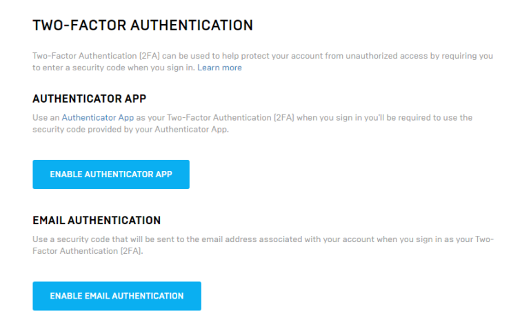 Fortnite 2FA: How to enable it in your account - Dot Esports