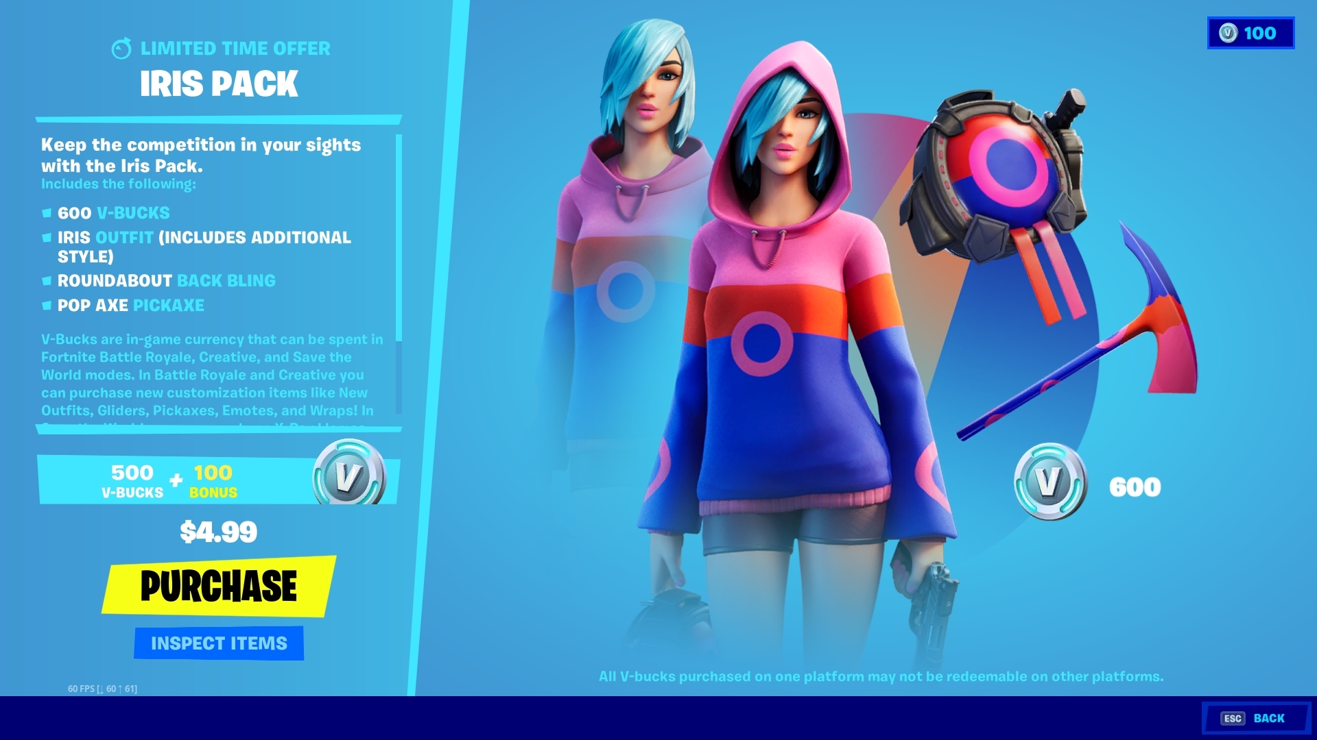 A new starter pack is now available in Fortnite's store - Dot Esports
