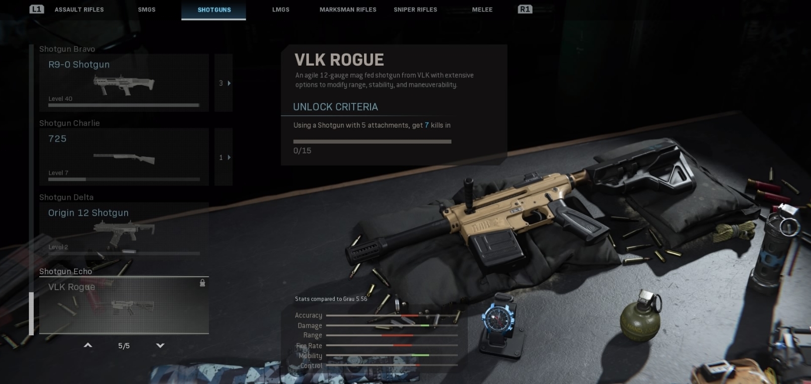 How to unlock the VLK Rogue shotgun in Call of Duty: Modern Warfare ...