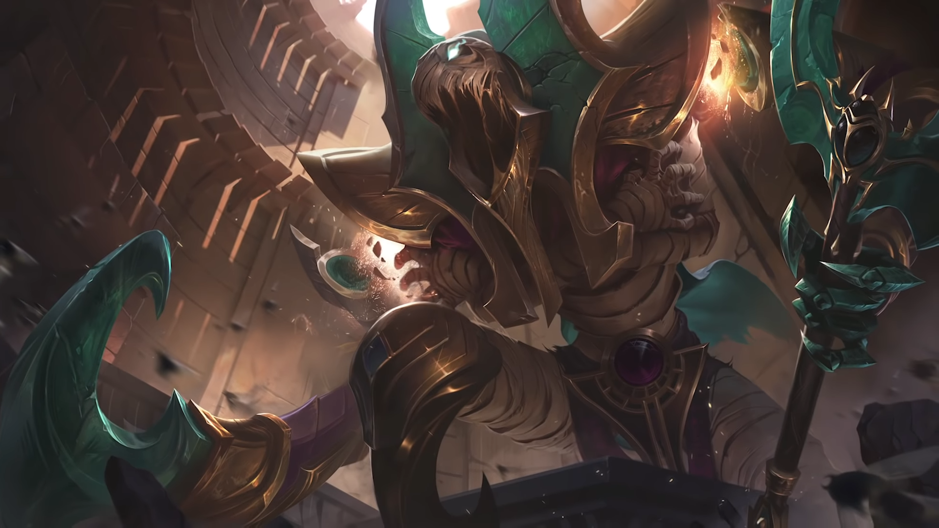 All of Fiddlesticks' new splash art updates - Dot Esports