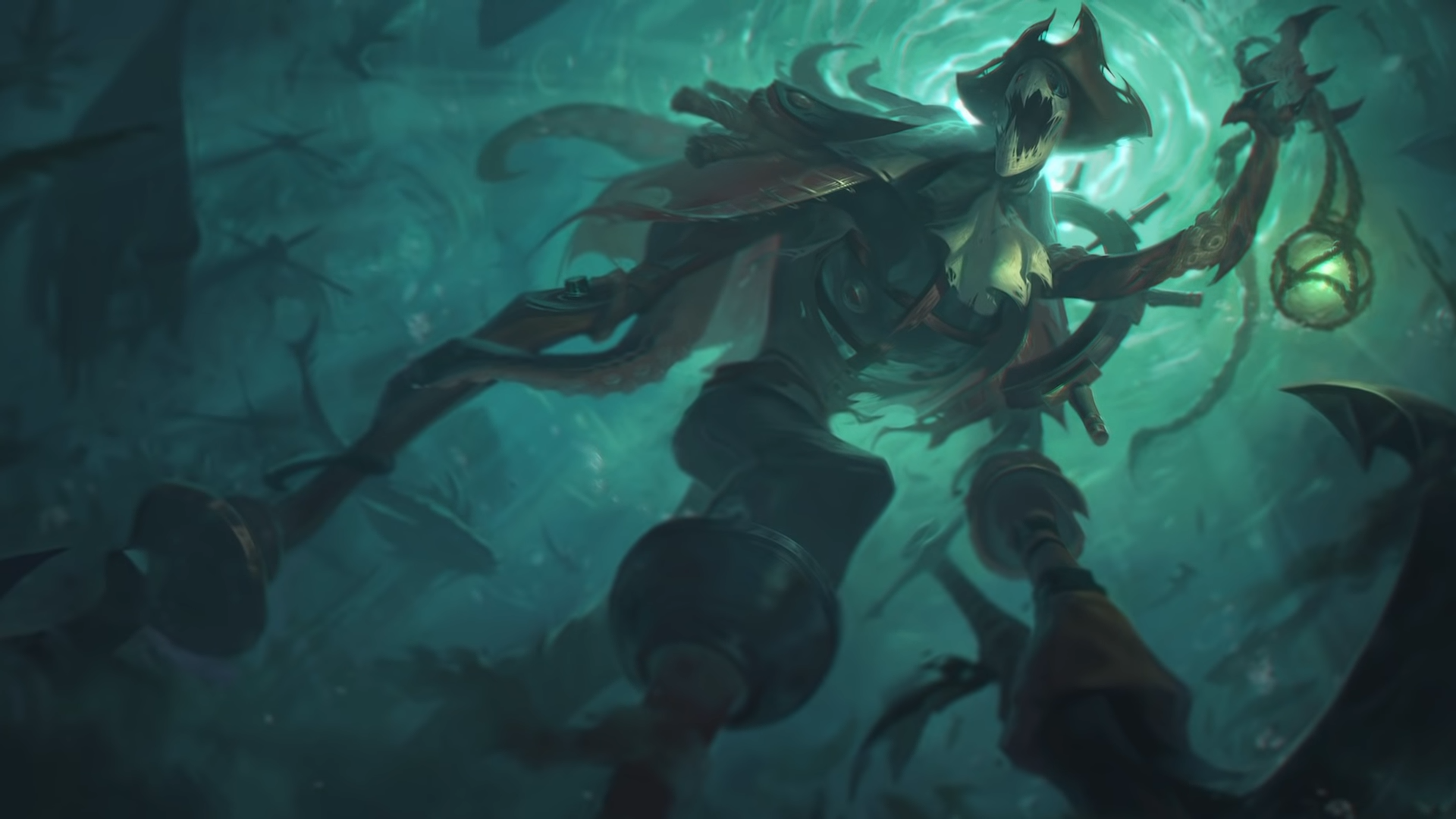 All of Fiddlesticks' new splash art updates - Dot Esports