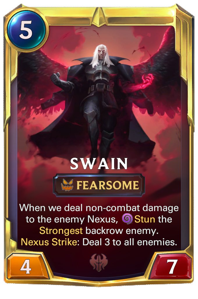 Swain to join the Noxus champion roster in Legends of Runeterra - Dot ...