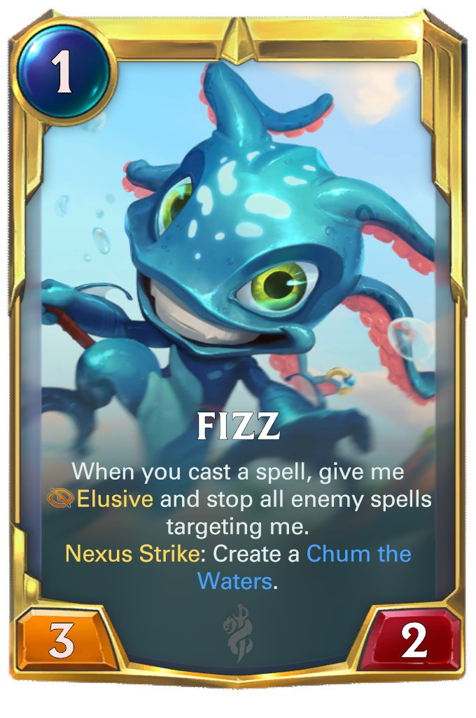 Fizz’s Legends of Runeterra champion card revealed - Dot Esports