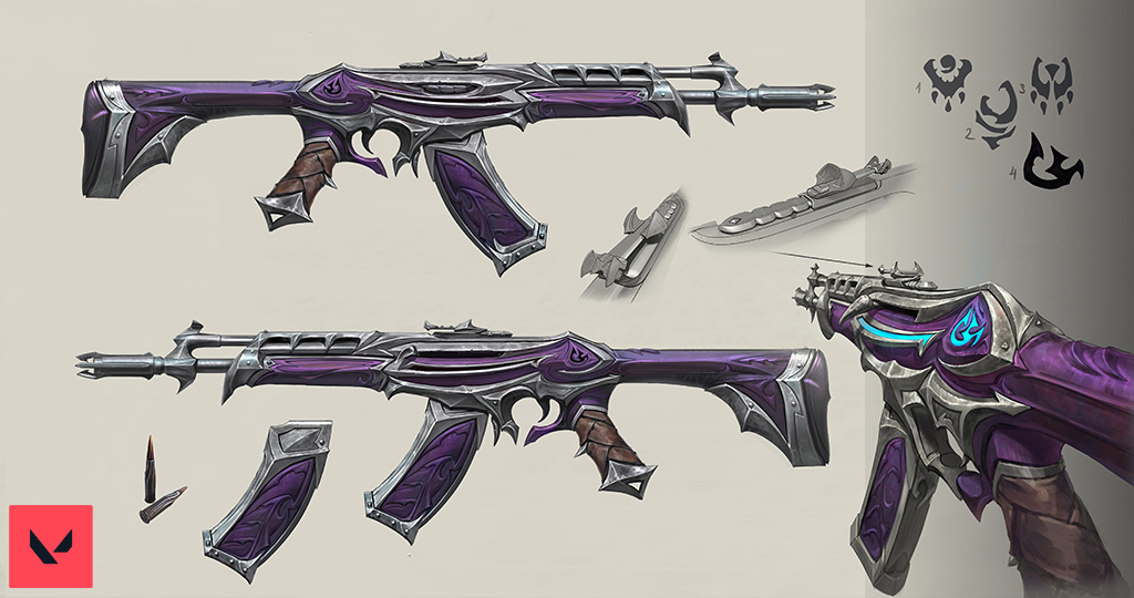 Riot delves into its process of designing weapon skins for VALORANT ...