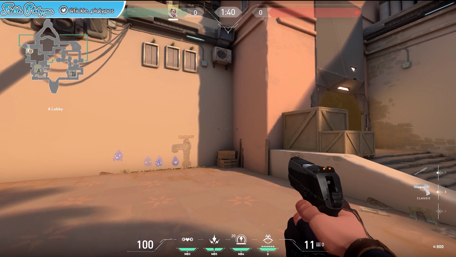 How to open the B teleporter on Bind from the exit with Sova's Arrows ...