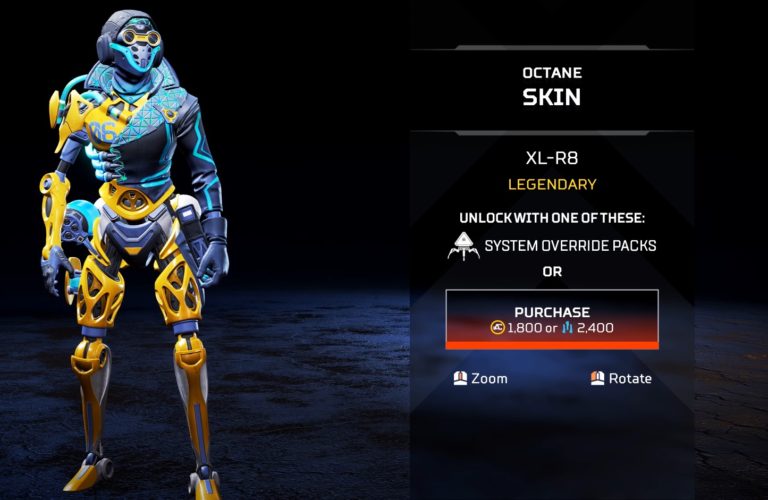Rarest Octane skins in Apex Legends - Dot Esports