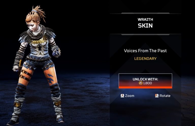 Rarest Wraith skins in Apex Legends | Dot Esports