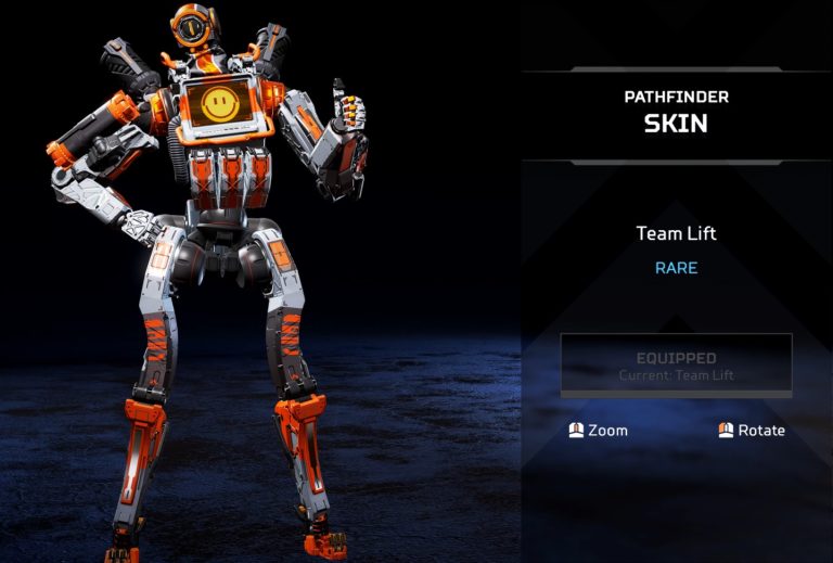 Rarest Pathfinder skins in Apex Legends - Dot Esports