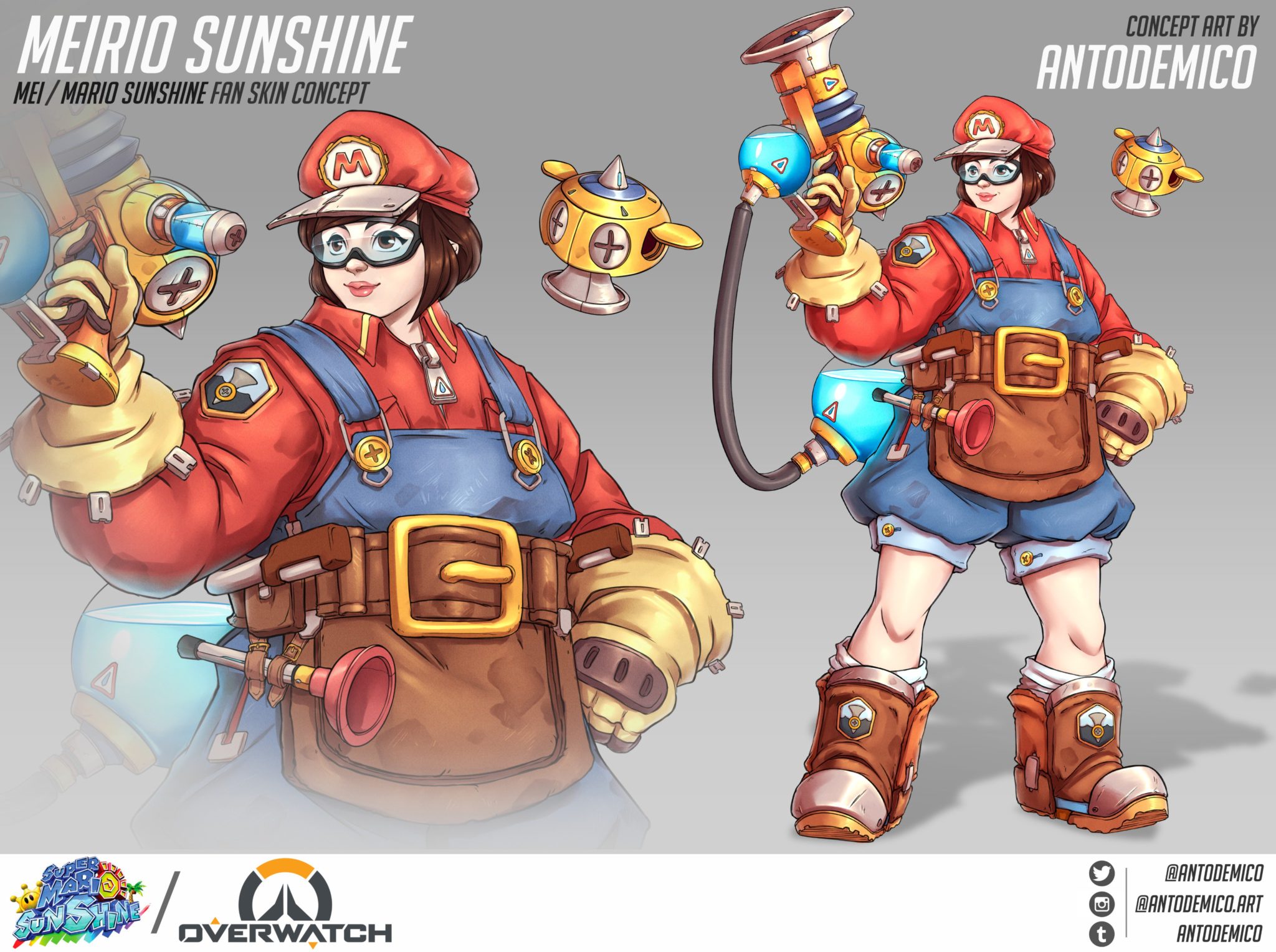 The best user-created Overwatch skins