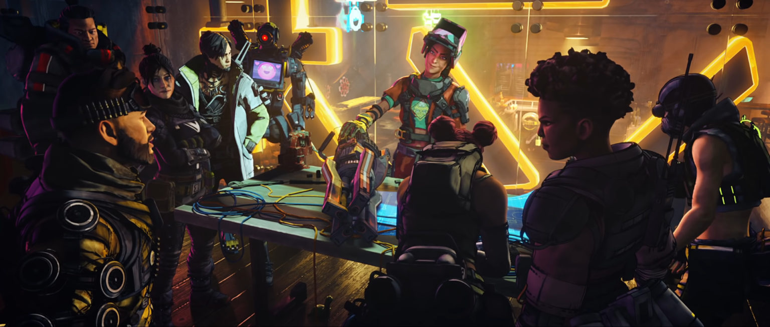 Rampart spray paints pictures of Kuben Blisk in Apex Legends in-game ...