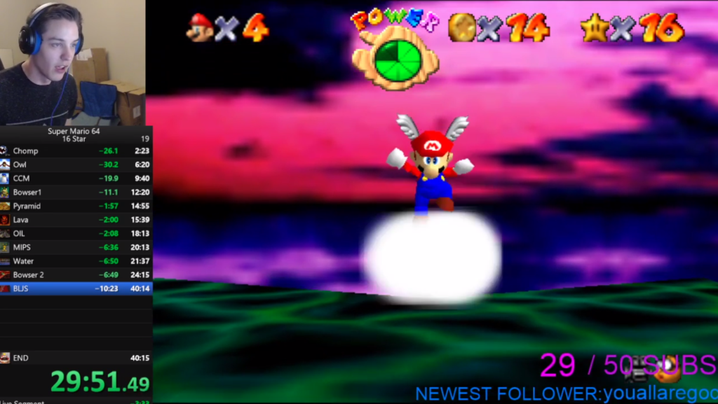 Streamer records under 30-minute Super Mario 64 run after only 7 hours ...