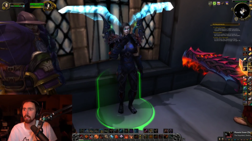 Asmongold visits Rogue Trainer Reckful in World of Warcraft - Dot Esports