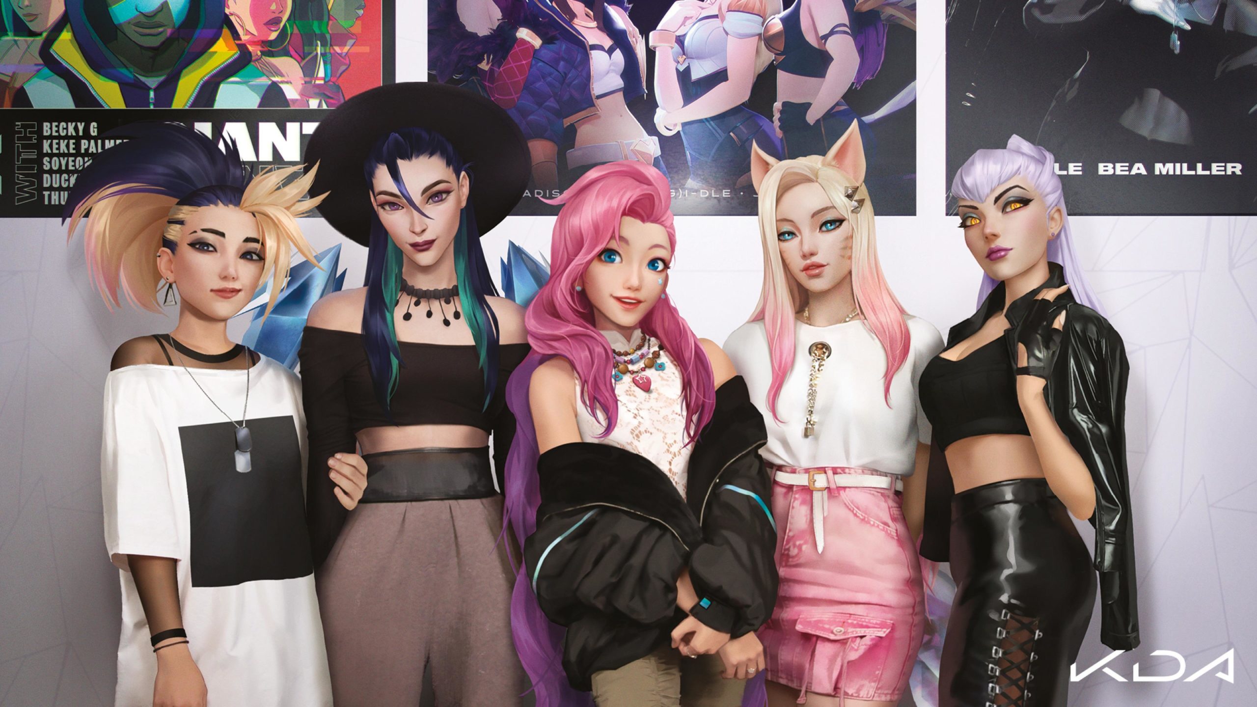 K DA Is Making An ALL OUT Debut In League Of Legends Wild Rift Dot
