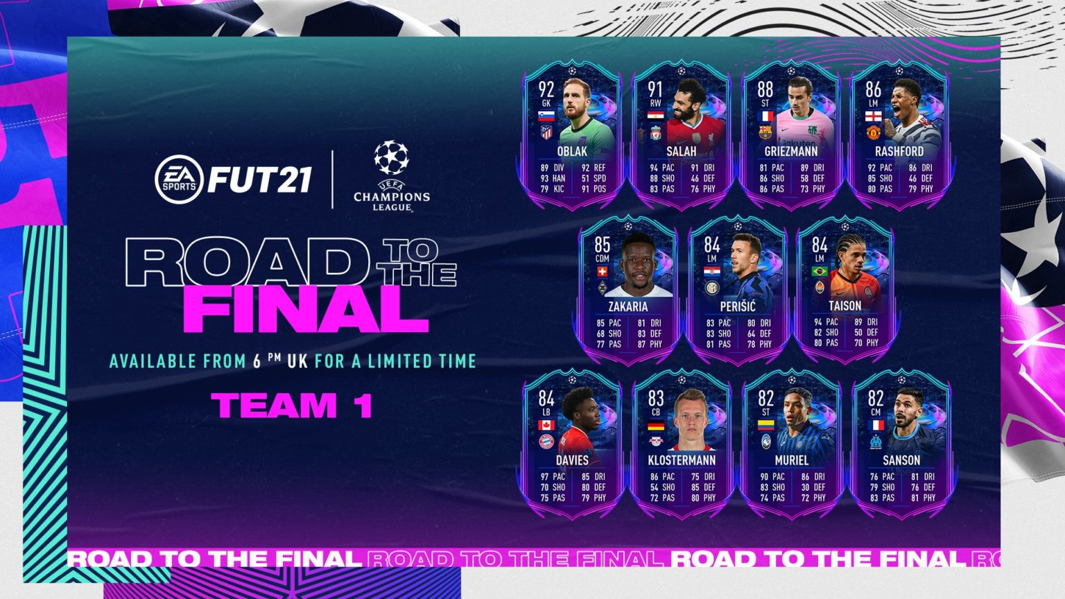 EA Sports adds UCL RTTF cards to FIFA 21 Ultimate Team - Dot Esports