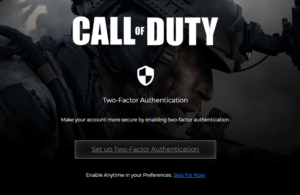 How to set up two-factor authentication on your Call of Duty account ...