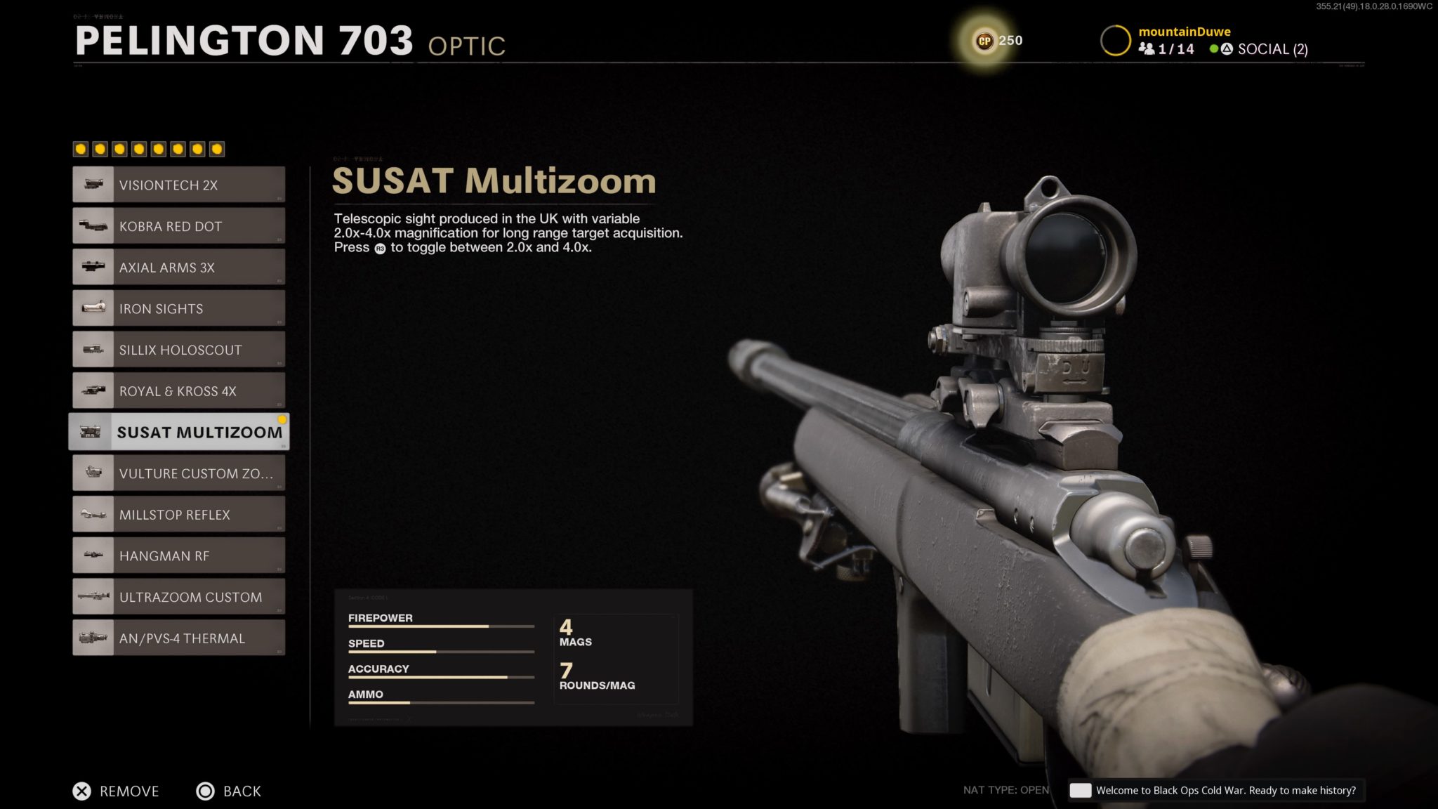 The best Pelington 703 loadouts in Call of Duty: Black Ops Cold War ...