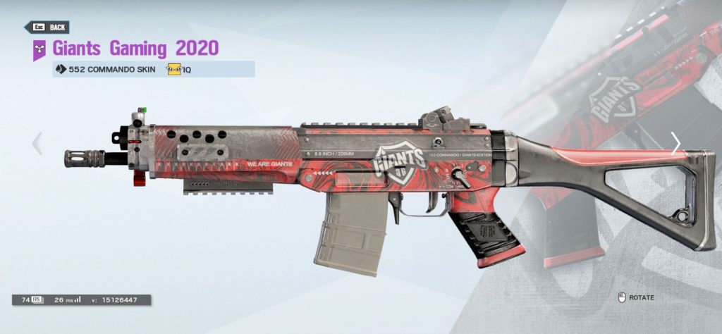 New R6 Share skins hit live servers - Dot Esports