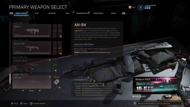 Call of Duty: Modern Warfare Complete Weapons List - Dot Esports