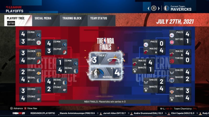 We used the NBA 2K Draft Simulator to create a fantasy draft, here's ...